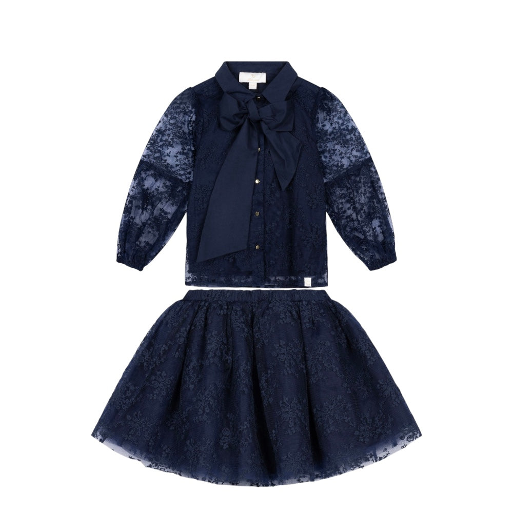 Olivia Lace Set Navy (2 pzs) – Hooray México